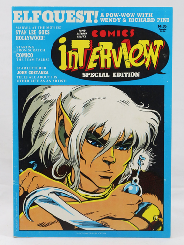 David Anthony Kraft's Comics Interview - Special Edition ELFQUEST - #5 - 1983 - | eBay