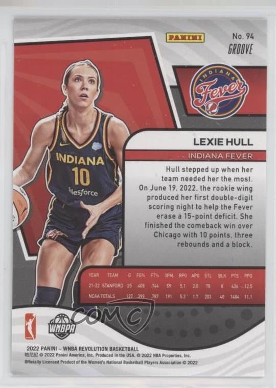 2022 Panini Revolution WNBA - Groove #94 Lexie Hull (RC) for sale ...