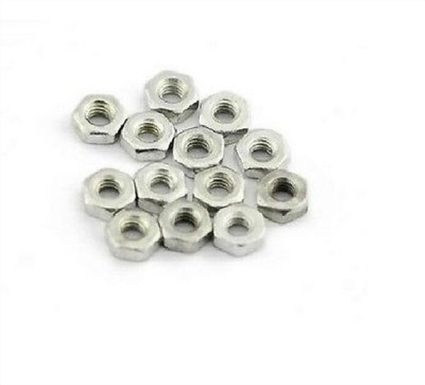 50Pcs Nut Stainless Steel M2 Dia 2Mm Nuts Hex Screw New Ic ys | eBay
