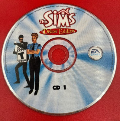 2002 EA The Sims Deluxe Edition Disc 1 | eBay