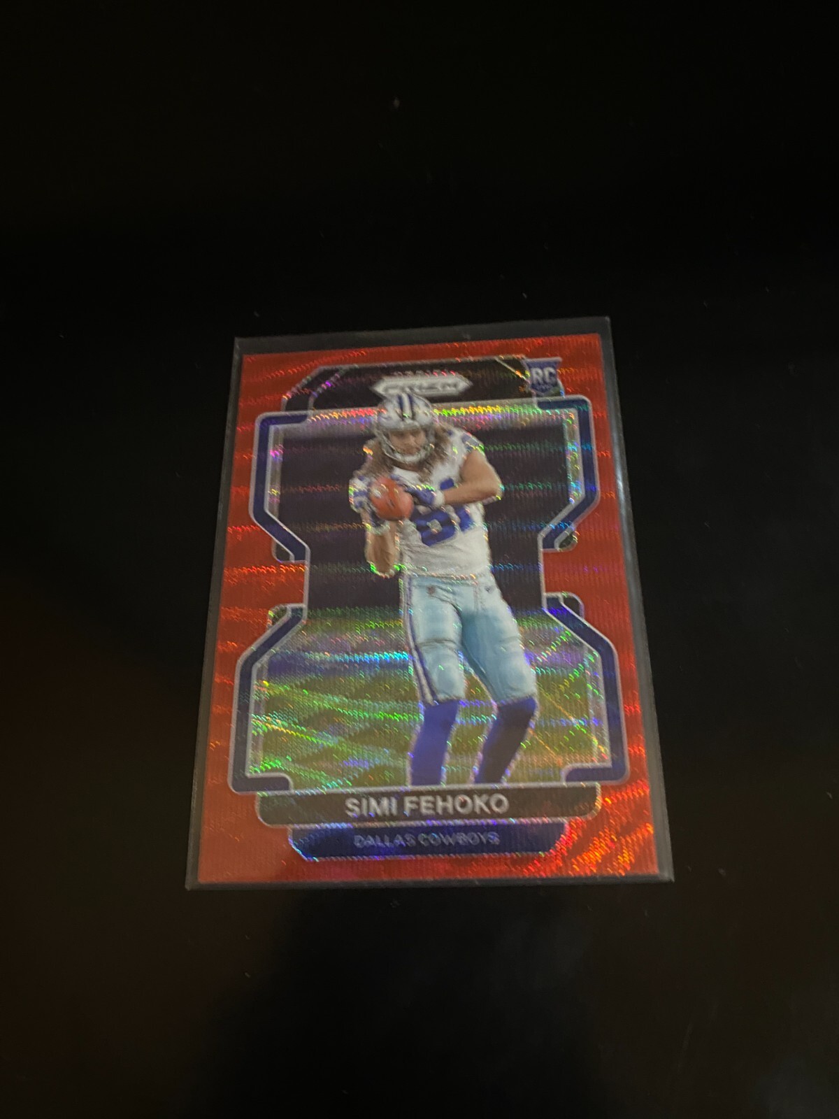 Simi Fehoko 2021 Panini Prizm Red Wave Prizm /149 RC Cowboys 371 PWE | eBay