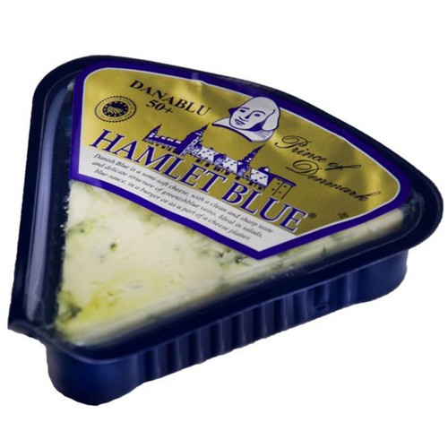 Danish Hamlet Blue Cheese Wedge | 10x100g | Free Delivery | eBay UK