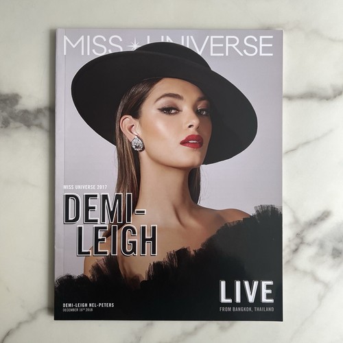 Miss Universe Program Book - Demi-Leigh Nel-Peters | eBay
