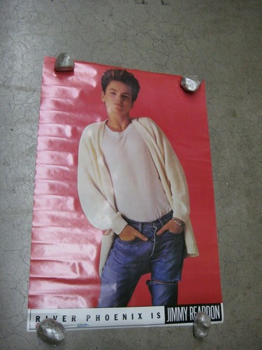 River Phoenix as Jimmy Reardon vintage Poster 1987 actor C1260 | eBay