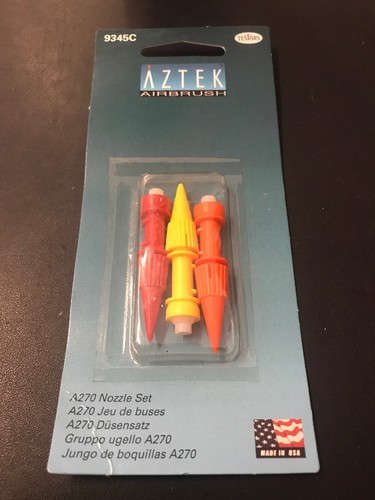 AZTEK AIRBRUSH A270 NOZZLE SET by TESTORS 9345C Brand New | eBay Australia