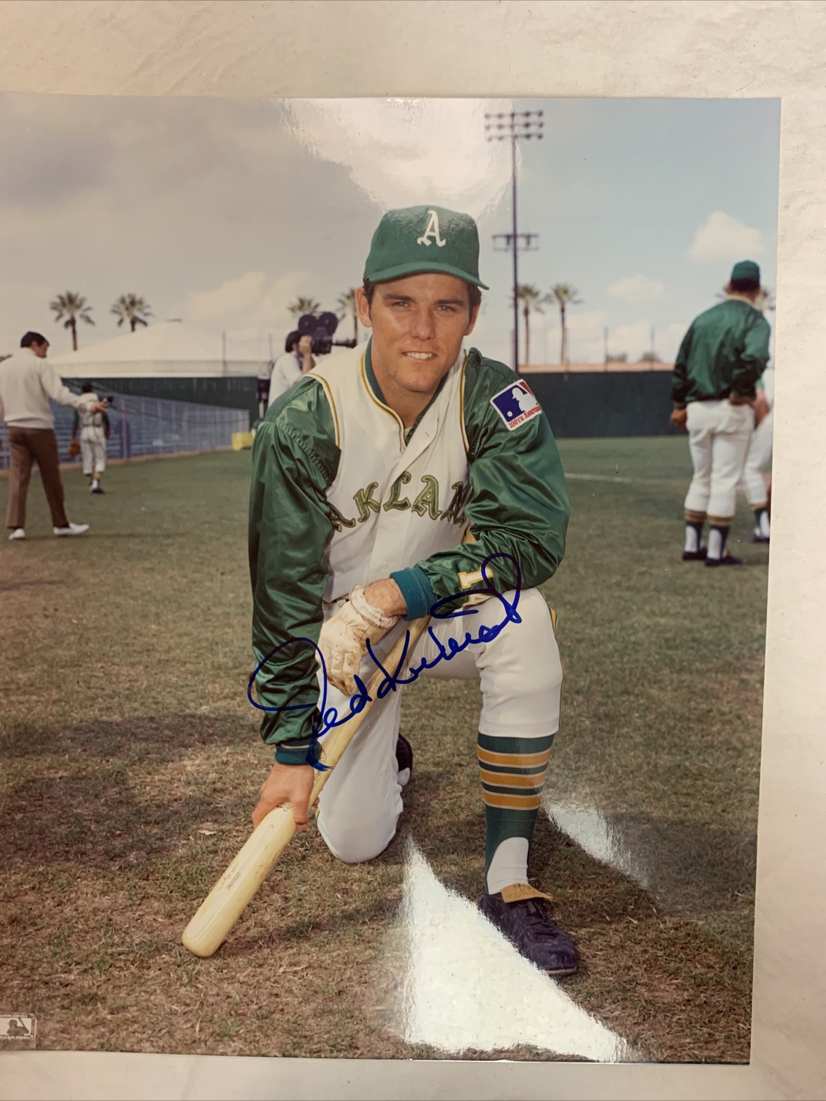 TED KUBIAK Oakland A's Signed Autographed Photofile 8x10 Photo | eBay