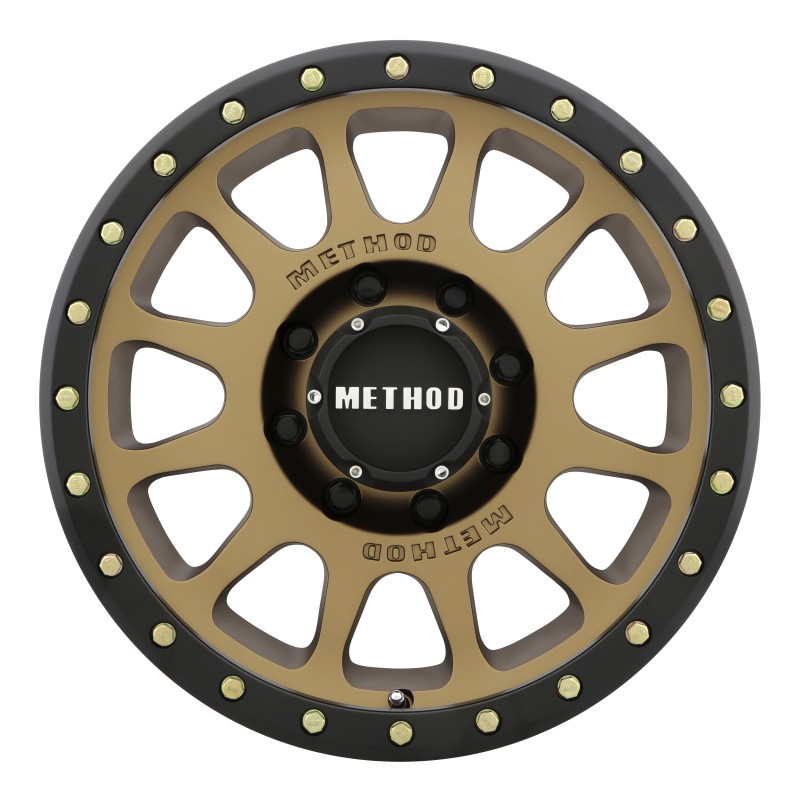 MR305 NV 20x10 -18mm Offset 8x6.5 130.81mm CB Bronze/Black Street Loc ...