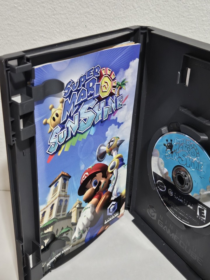 Super Mario Sunshine (Nintendo GameCube, 2002) Super Mario Sunshine Cib ...