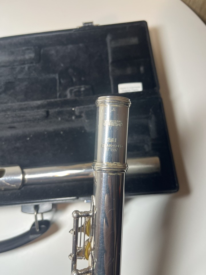YAMAHA YFL 281 YFL281 OPEN HOLE FLUTE with Original Case !! | eBay