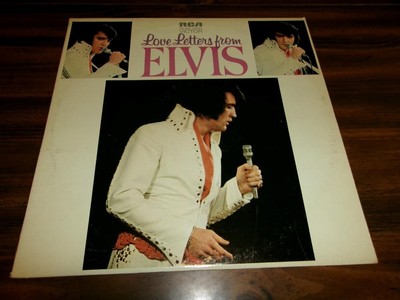 LOVE LETTERS FROM ELVIS, LP, RCA LSP-4530 TAN LABEL DYNAFLEX VINYL ...