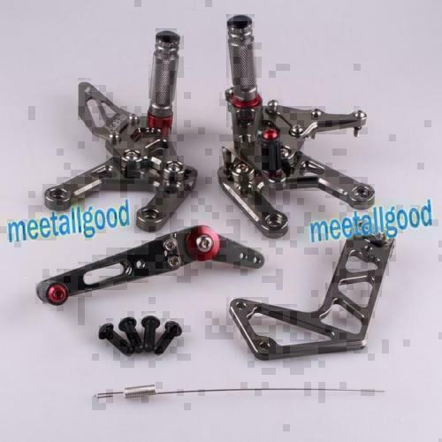Aluminum Motorcycle Rearset Rear set Foot Pegs FOR Yamaha YZF-R1 2015 ...