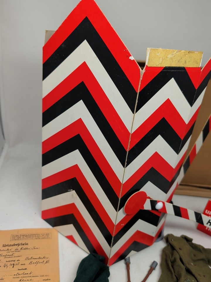 VINTAGE ACTION MAN ESCAPE FROM COLDITZ PALITOY 1970S BOXED, RESTORATION ...