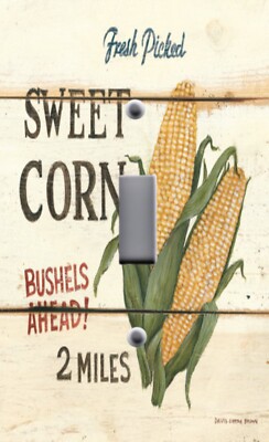 Light Switch Plate Cover with image of SEED PACKET FRESH SWEET CORN | eBay