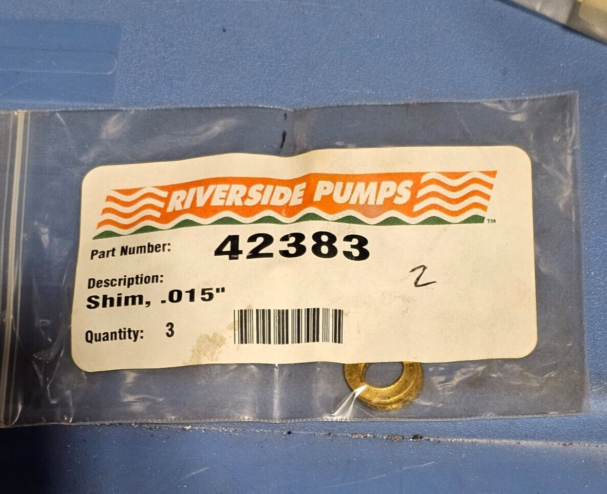Riverside Pumps 42383 Shim | eBay