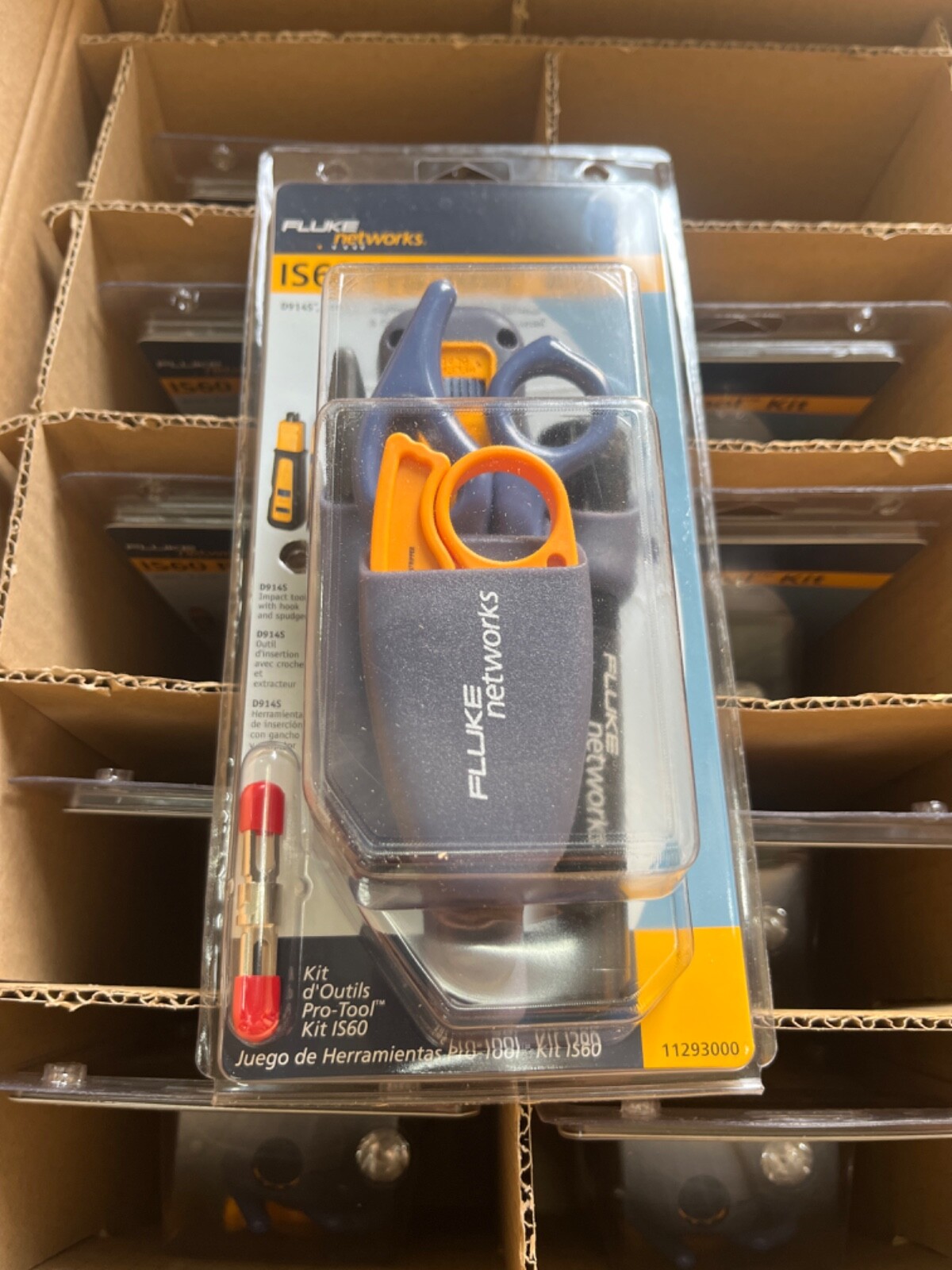 Fluke+Networks+11293000+Pro-Tool+Kit+IS60+with+Punch+Down+Tool for sale ...