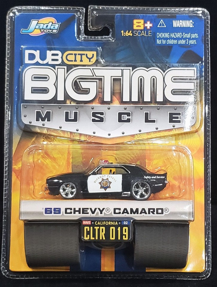 Jada 69 1969 Chevy Camaro California Highway Patrol Dub City Bigtime ...