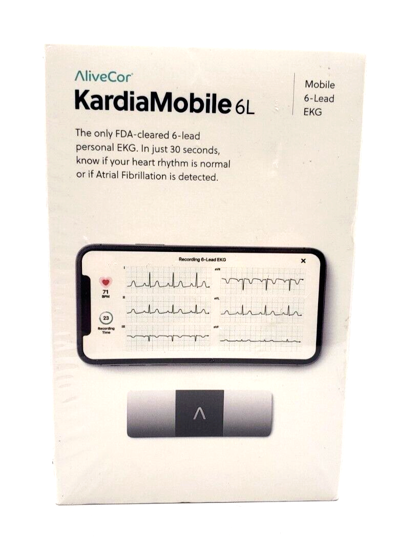 AliveCor Kardia mobile 6-Lead Personal EKG Monitor FDA Cleared ...