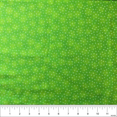 Little Stars on Green 6383 by Blank Quilting Cotton Fabric Quilt, Sew ...
