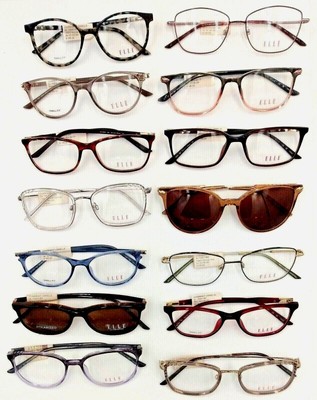 Elle Eyeglass Frames CHOOSE SIZE/COLOR/MODEL Womens Glasses NWT ...