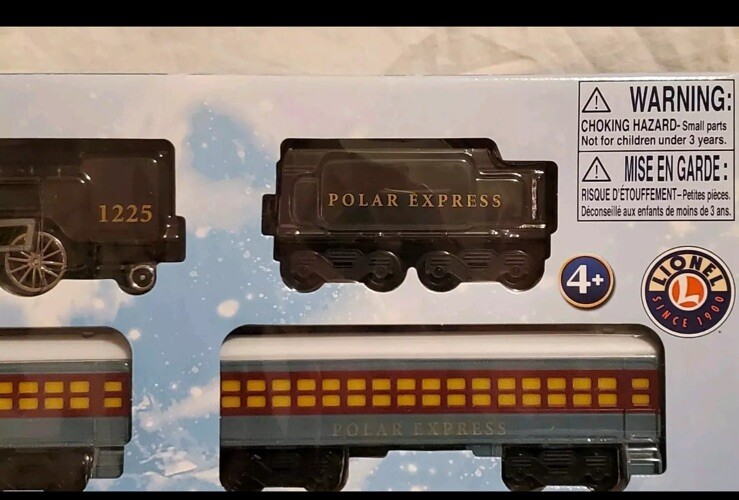 NEW Lionel The Polar Express 20th Anniversary Battery Operated 28 Pc ...