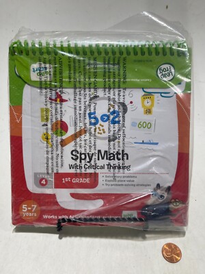LeapFrog LeapStart 1st Grade Activity Book: Spy Math & Critical ...