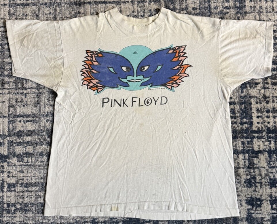Vintage 1994 Pink Floyd Division Bell Tour Concert T … - Gem