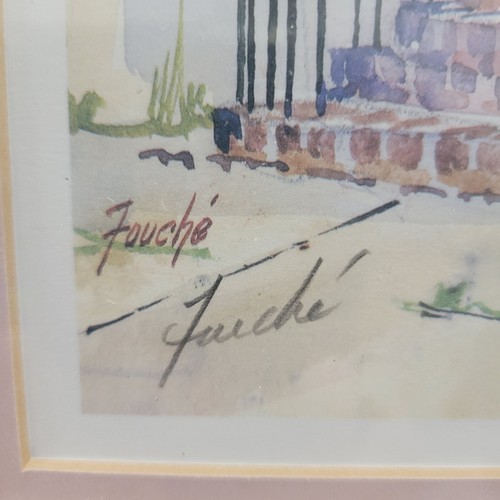 Virginia Fouche Bolton Signed Watercolor Print of Tradd Street in ...