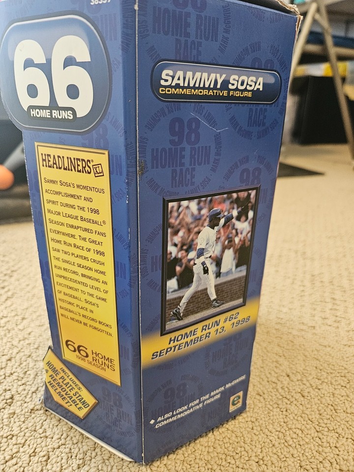 Sammy Sosa 1998 Commemorative Figure Headliners | eBay