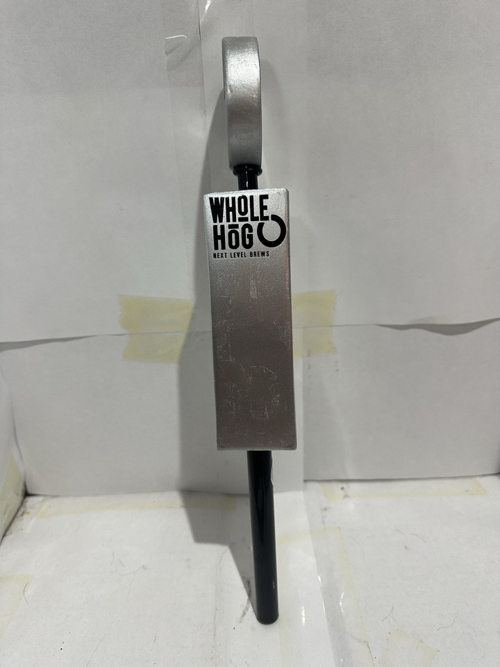 Whole Hog Casper White Stout Beer Tap Handle 12.5” | eBay