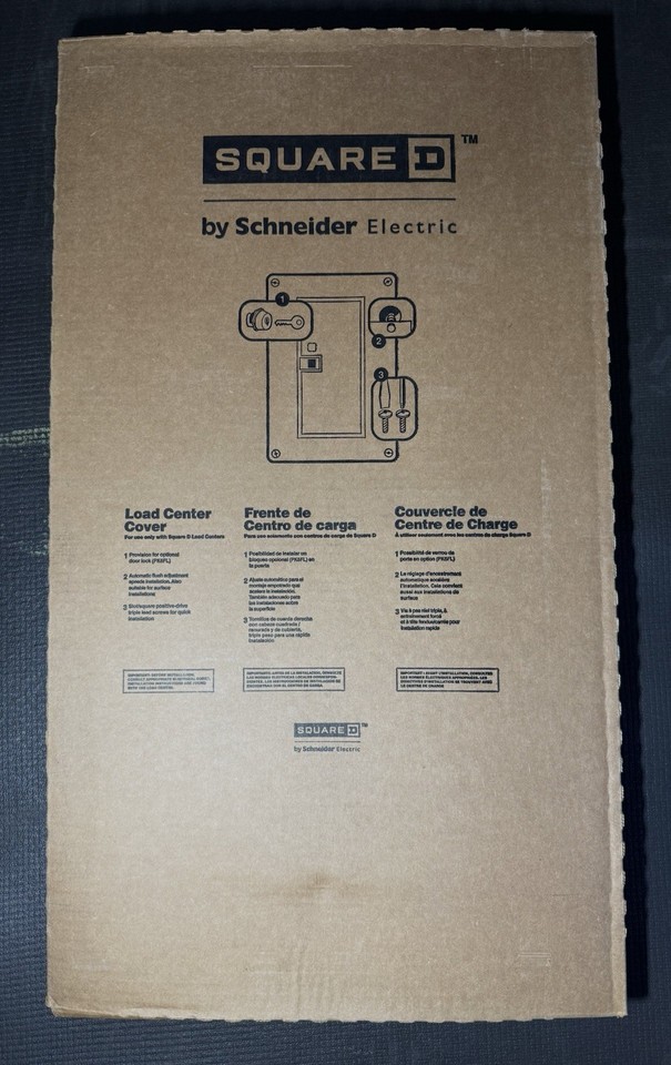New Square D HOMC24UC Load Center Cover HOM2448L125PQGC In BOX | eBay