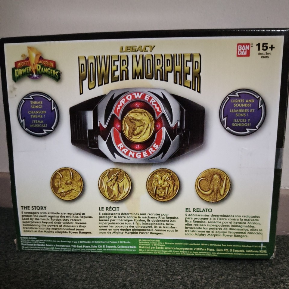 Mighty Morphin Power Rangers Legacy Morpher (Brand New Sealed Box ...