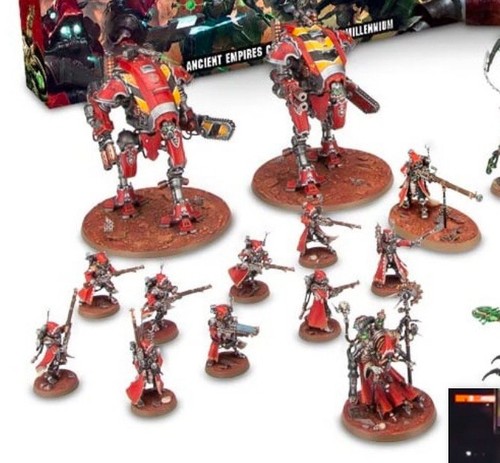 Warhammer 40K Forgebane Ad Mech Half Imperial Knights NOS (miss. Knight ...