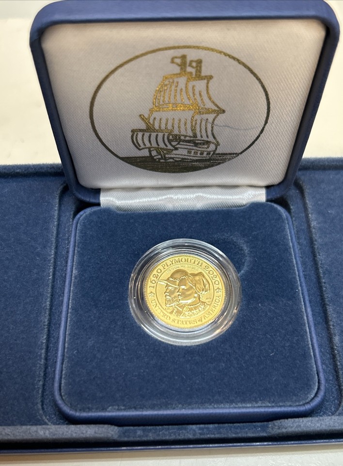 2020 Mayflower Voyage 400th Anniversary Gold Reverse Coin Proof Set | eBay