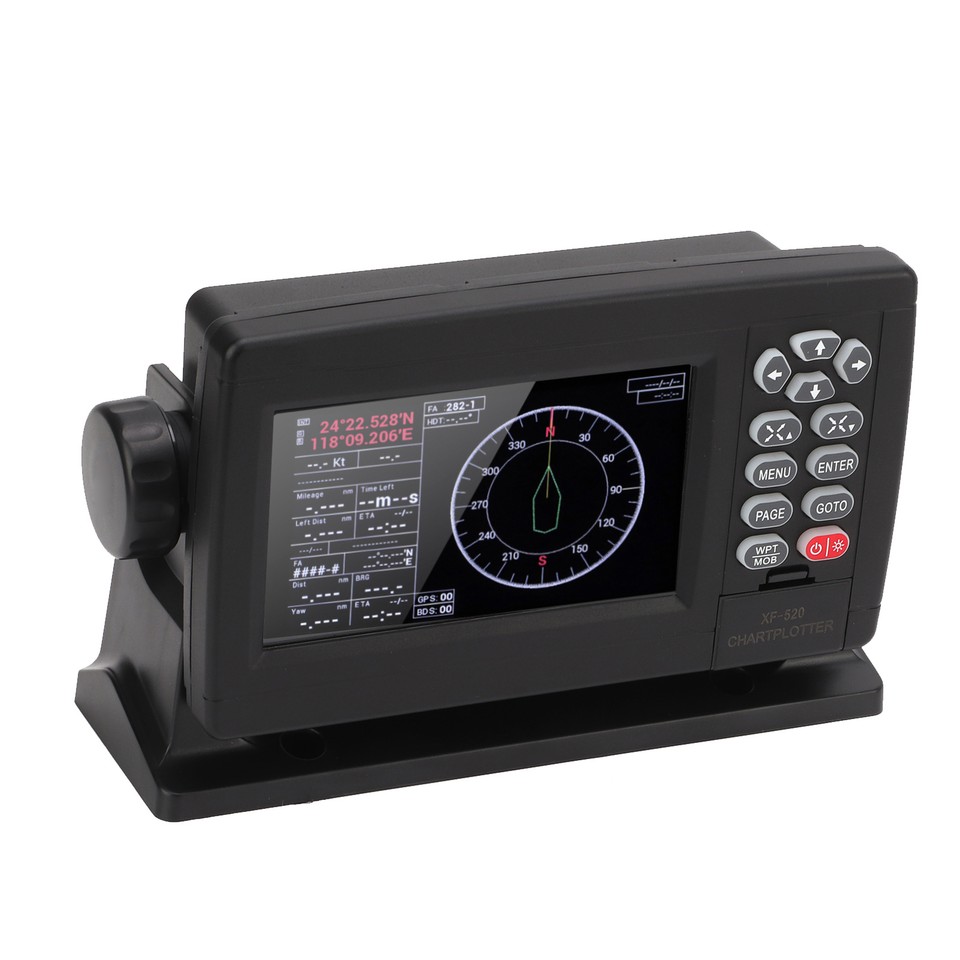 Boat GPS Navigator 5in Marine GPS Navigator AIS TFT LCD Screen LED ...