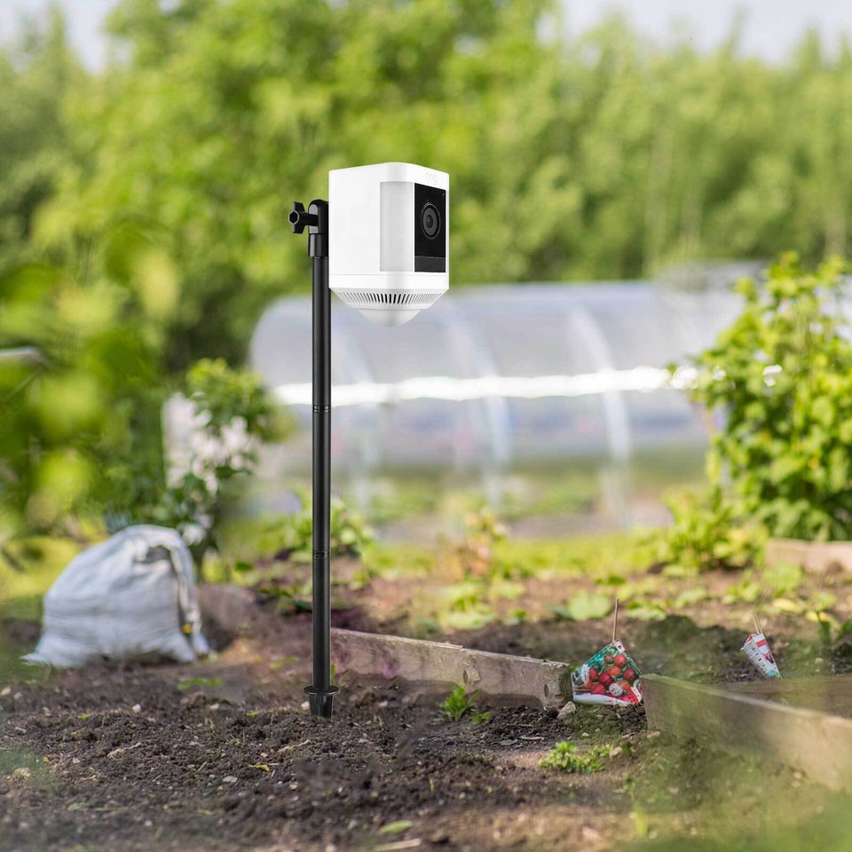 Ring Pole Mount Ground Stake for Ring Spotlight Cam, Ring Spotlight Cam ...