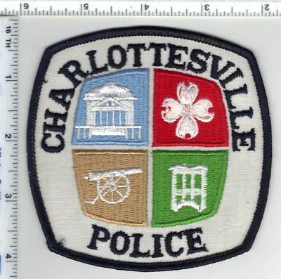Charlottesville Police (Virginia) Black Border Uniform Take-Off ...