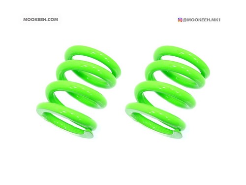 MOOKEEH Green Coilover Replacement Springs 20K 1120lbs 4" 101.6mm 2.5 ...