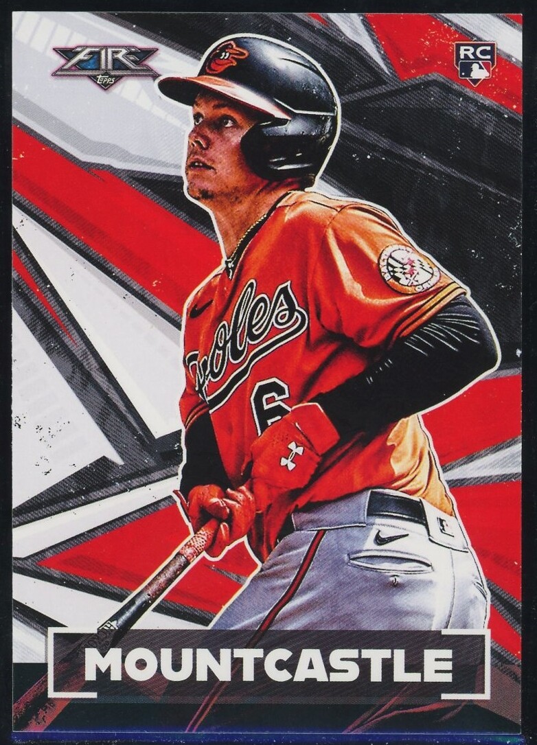2021 Topps Fire Ryan Mountcastle Rookie Baltimore Orioles RC #96 | eBay