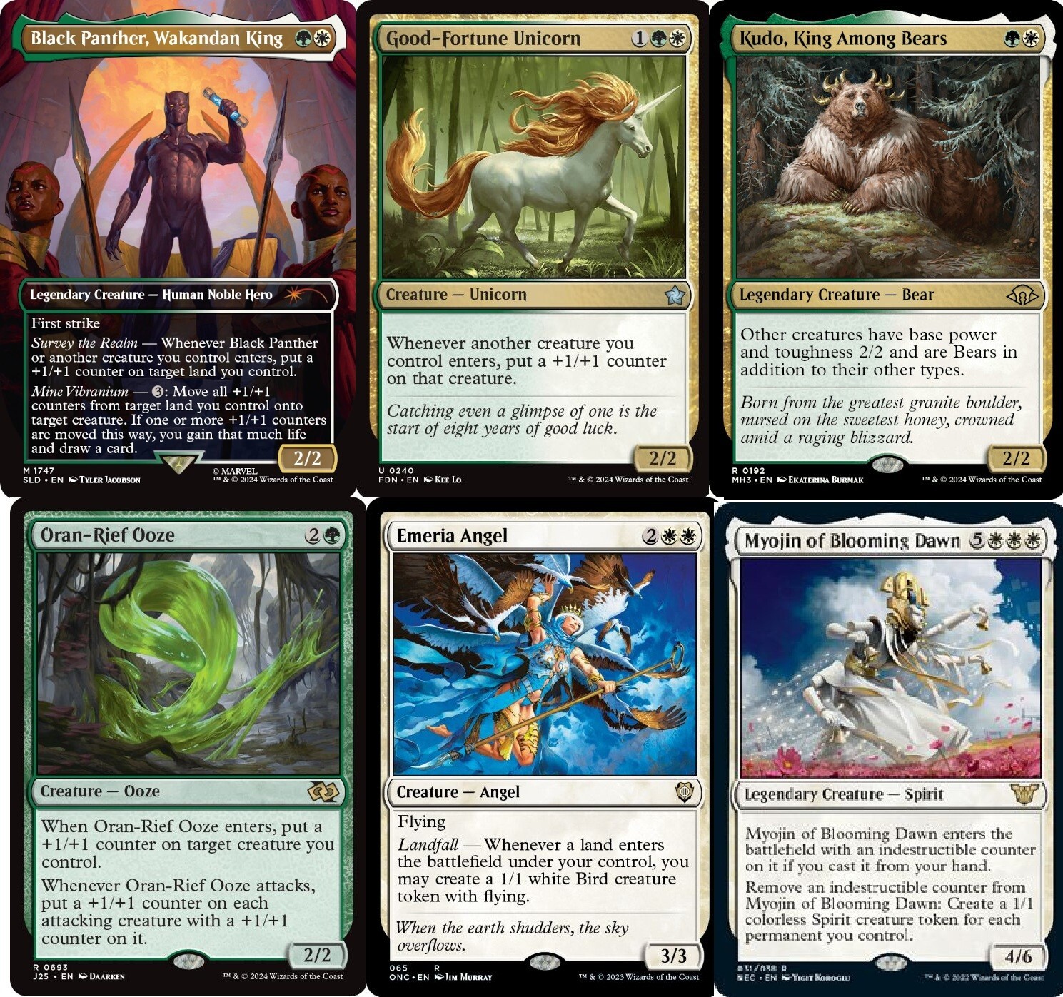 MTG Commander EDH Deck Black Panther, Wakandan King 100 Cards Deck ...