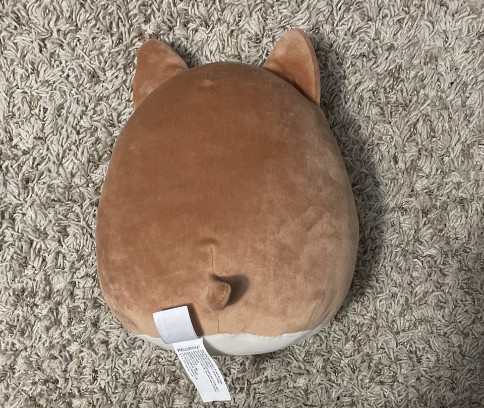 Squishmallow Corgi Regina Hugs And Squishes Dog Plush 9” Valentine | eBay