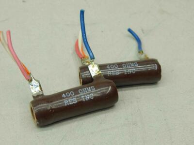 Res inc Resistor, 400 OHMS (Lot of 2) | eBay