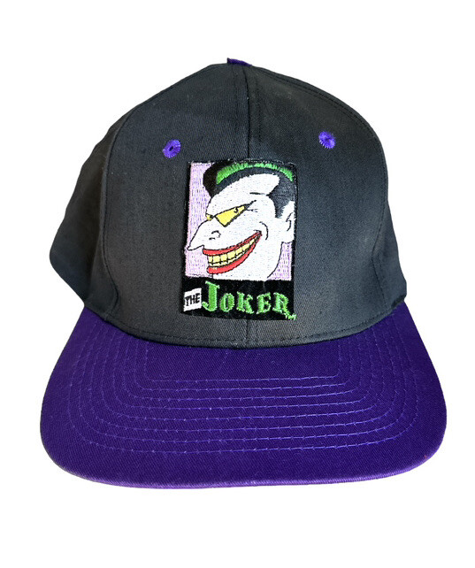 RARE Vintage 1993 JOKER Batman Embroidered Snapback H… - Gem