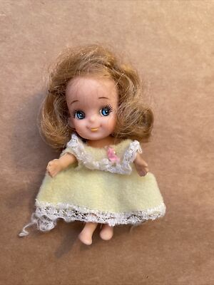 Vintage Japanese Takara Chibikko Mate Chi-chan Doll Lot (Liddle Kiddle ...