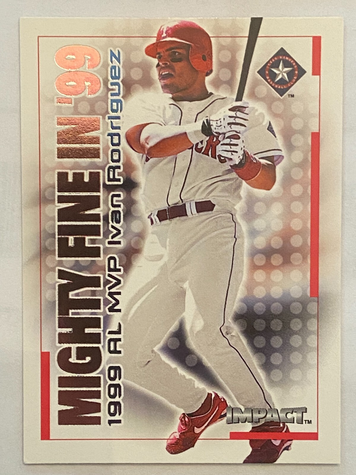 2000 Skybox Impact #27 Ivan Rodriguez Texas Rangers Mighty Fine | eBay