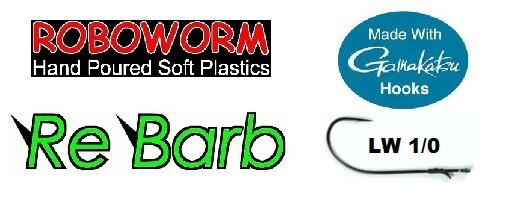 Roboworm Rebarb Hooks by Gamakatsu 6 per Pack FREE SHIPPING ( GM ) | eBay