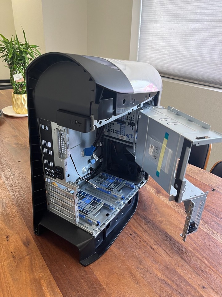 🔥Gaming PC Dell Alienware Aurora R12 Chassis ONLY White Case | eBay