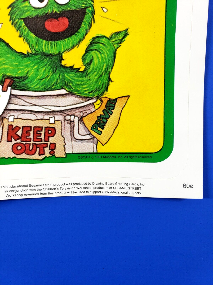 Cartello Vuoto Di Sesame Street Introducing Our Sesame Street Line!