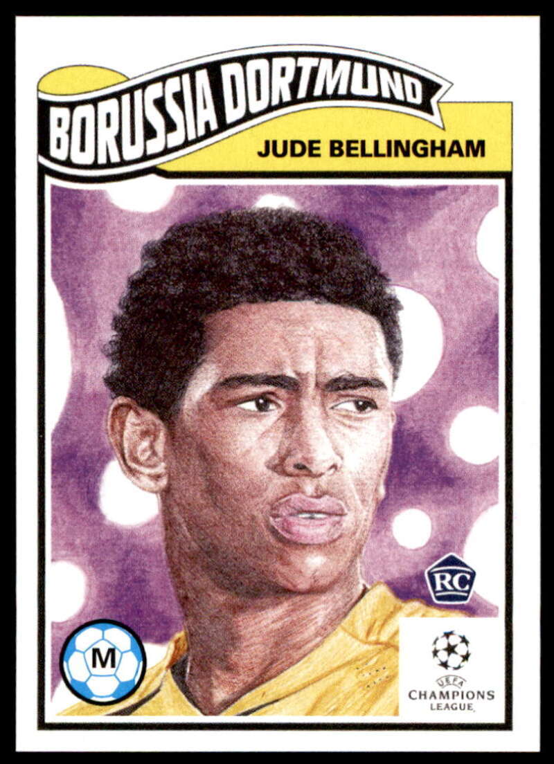 Jude Bellingham 2020 Topps Living Set UEFA Champions League #234 RC | eBay