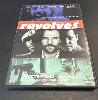 Revolver DVD By Jason Statham Ray Liotta Andre Benjamin Vincent Pastore ...
