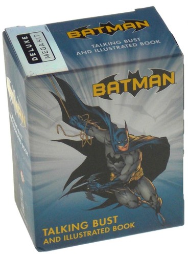 Batman Talking Bust DC Comics Collectible Book Gift Toy Figure Matthew ...